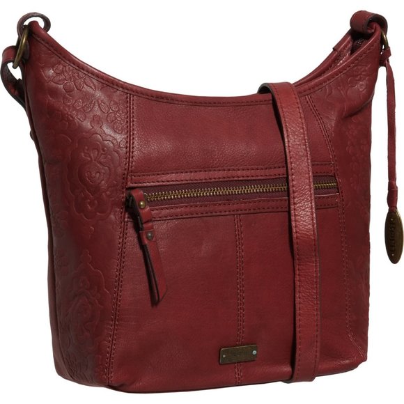 Born | Bags | Nwt Born Tilton Floral Embossed Crossbody Bag Leather ...